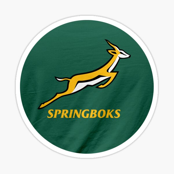 "South Africa - Springboks" Sticker by RampaEst | Redbubble