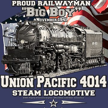 "Steam Locomotive 4014 BIG BOY" Essential T-Shirt for Sale by comancha ...