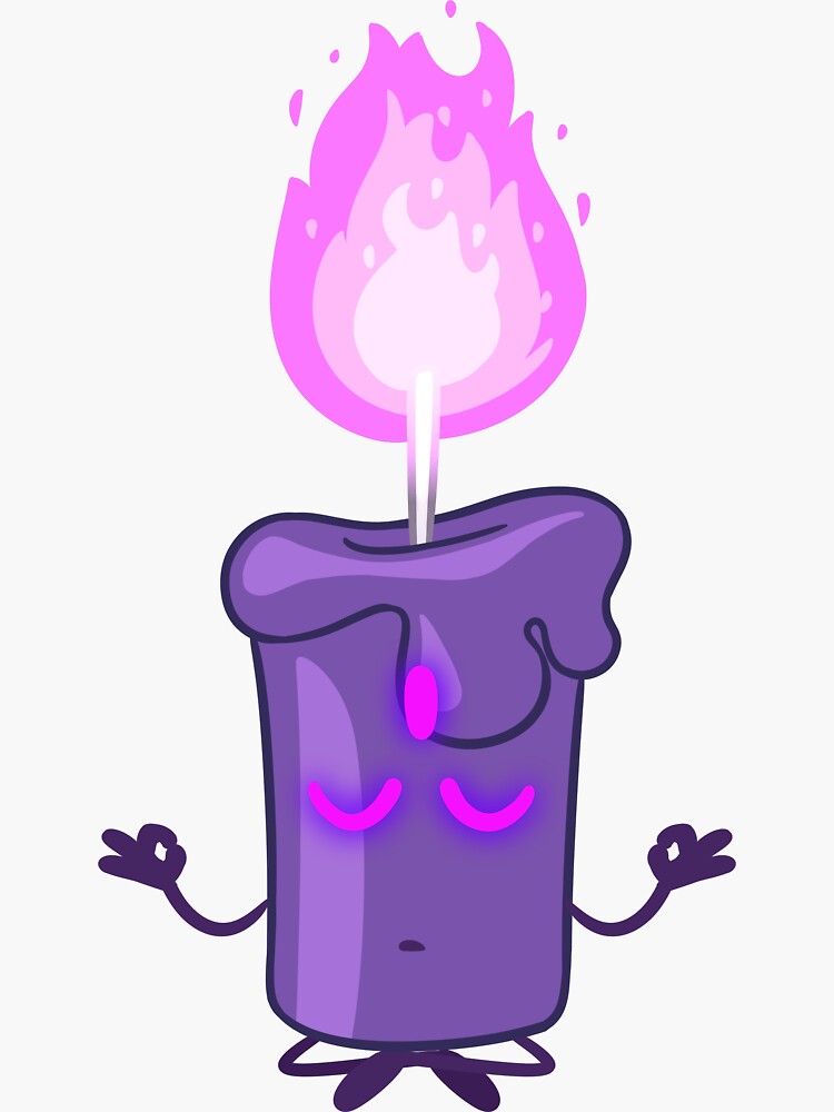 "Candle (Inanimate Insanity)" Sticker for Sale by PuppyRelp | Redbubble