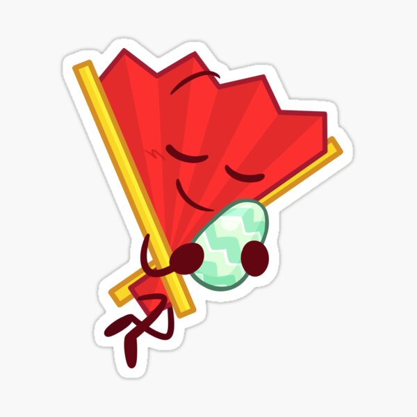 "Fan (Inanimate Insanity)" Sticker for Sale by PuppyRelp | Redbubble