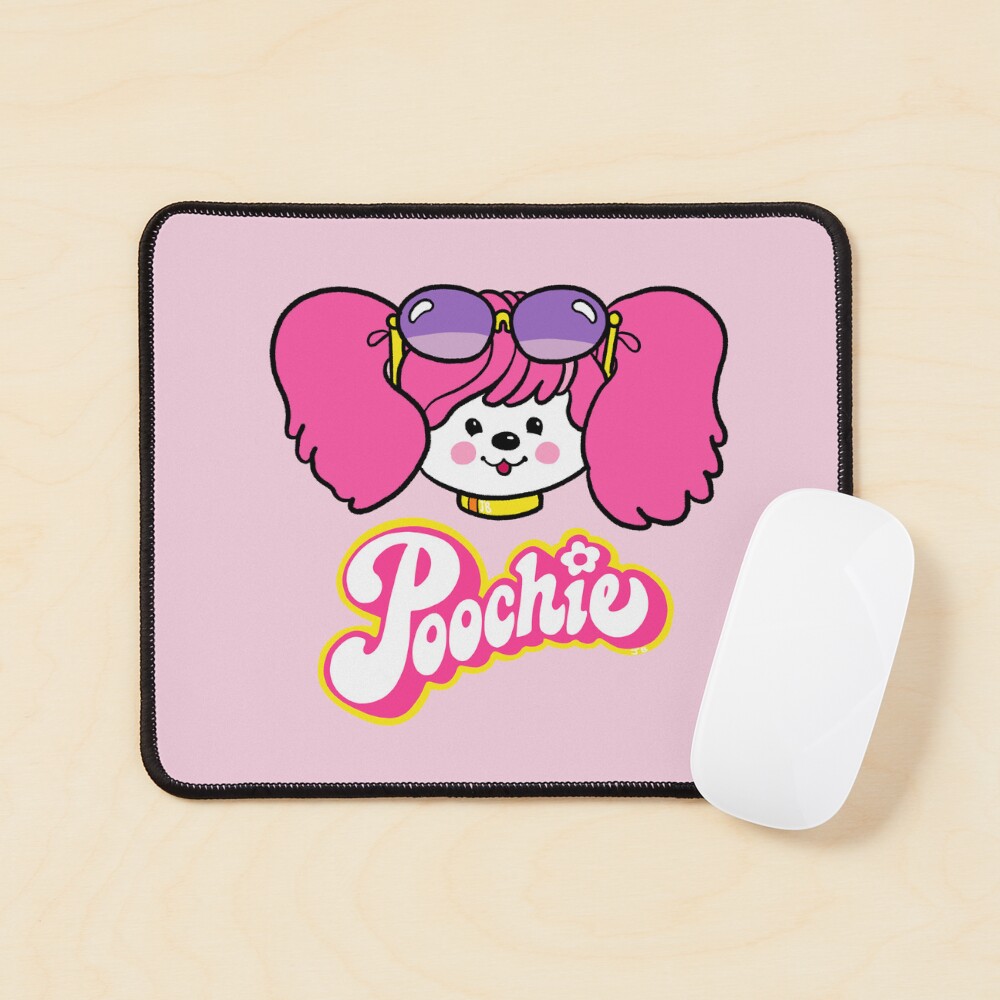 "Poochie Face - Retro 80s Pink Dog" Sticker for Sale by FunnehGacha ...