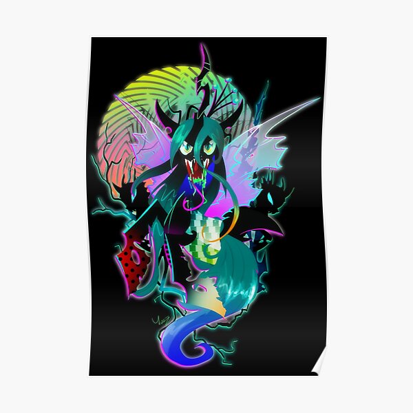 "Queen Chrysalis" Poster for Sale by TornadoTwist | Redbubble