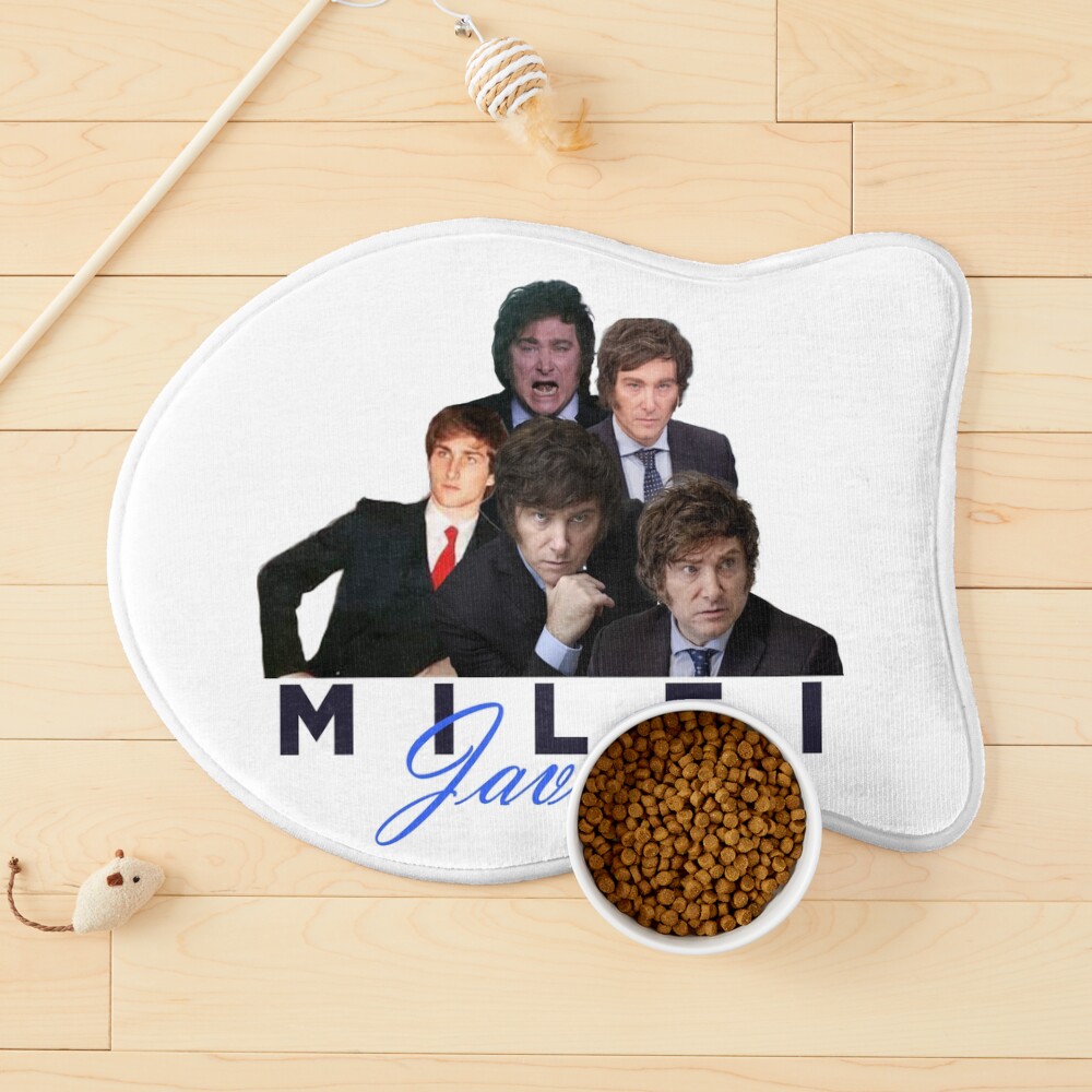 "Javier Milei Sticker" Sticker by DeSaings | Redbubble