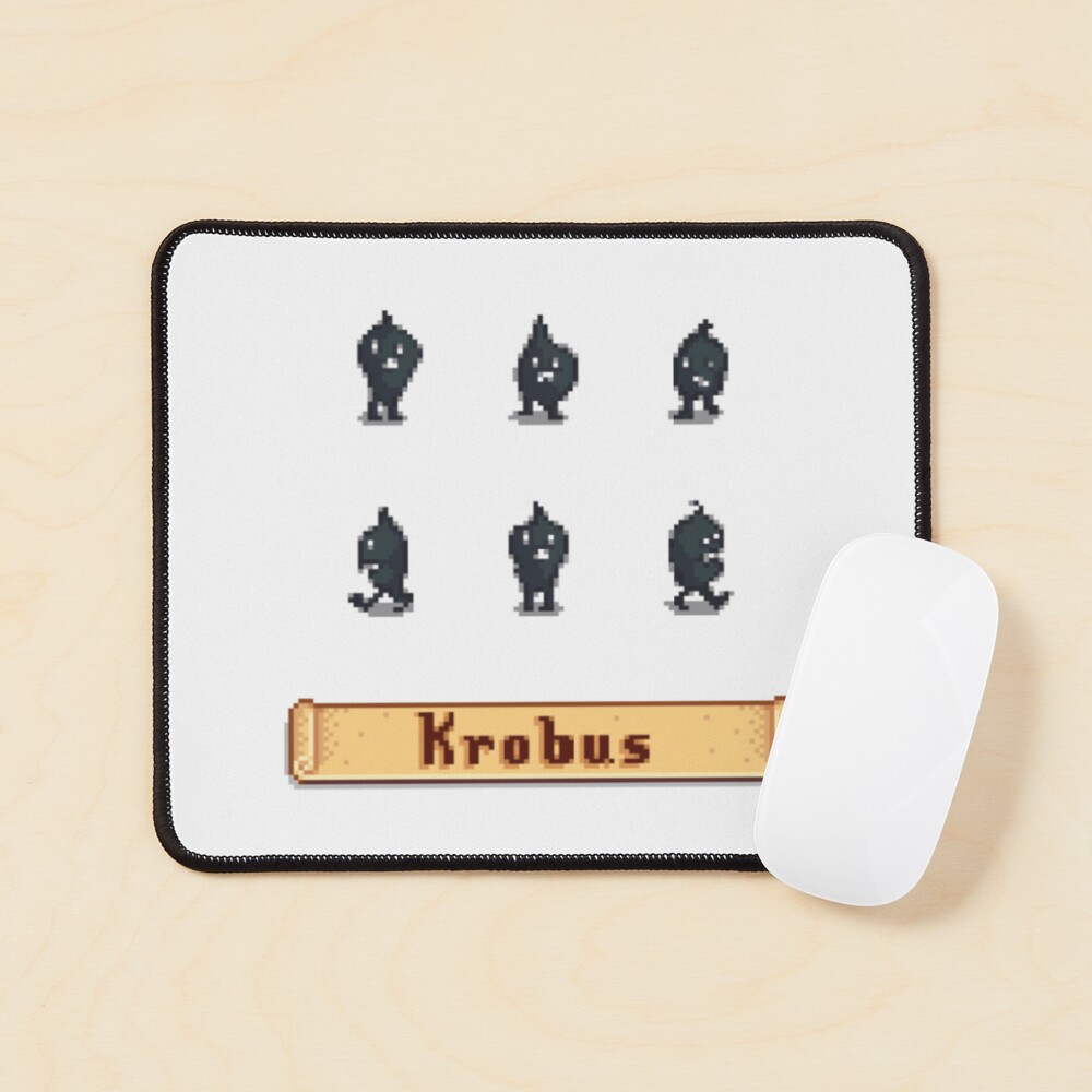 "Stardew Valley Sprites - Krobus" Sticker for Sale by kathdvd | Redbubble