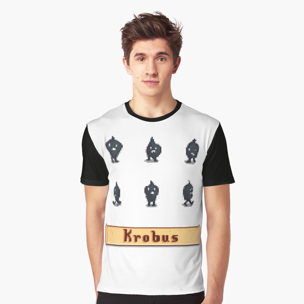 "Stardew Valley Sprites - Krobus" Sticker for Sale by kathdvd | Redbubble