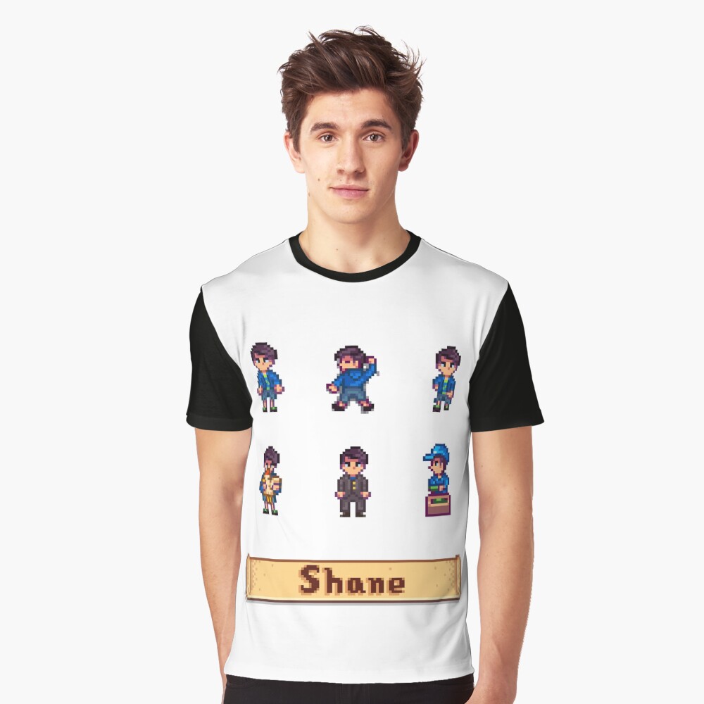 "Stardew Valley Sprites - Shane" Sticker for Sale by kathdvd | Redbubble