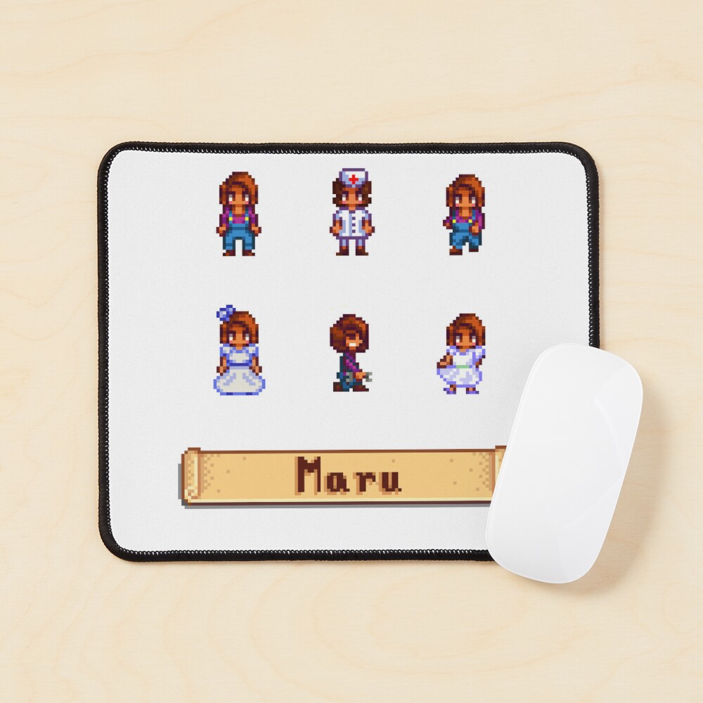 "Stardew Valley Sprites - Maru" Sticker for Sale by kathdvd | Redbubble