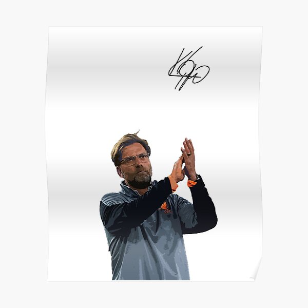 Poster « Jurgen Klopp », par owen1998lfc | Redbubble