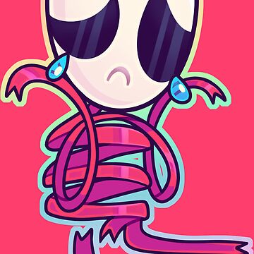 "Gangle The Amazing Digital Circus" Sticker by InkyTrash | Redbubble