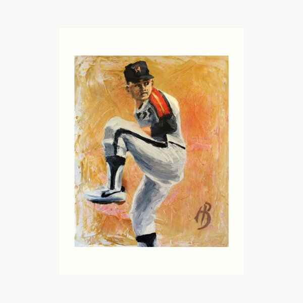 "Nolan Ryan" Art Print for Sale by ABaroneWT | Redbubble