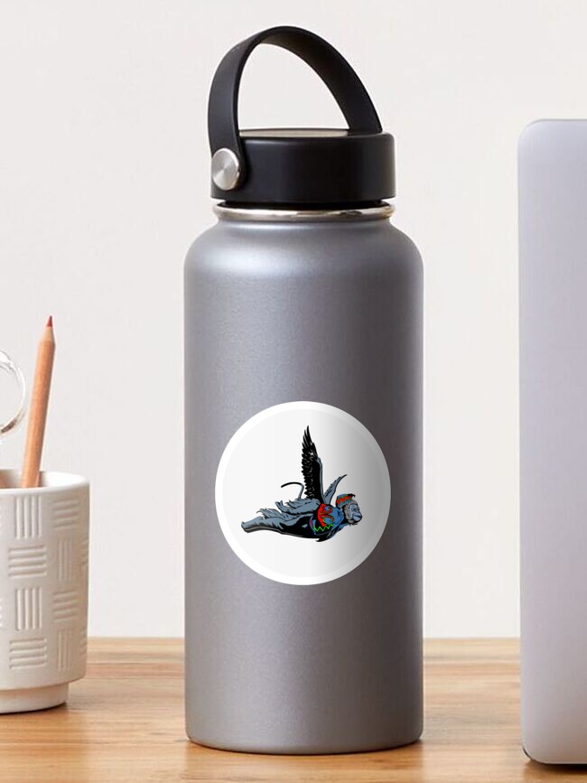 "Illustrated Oz Flying Monkey" Sticker for Sale by designdog | Redbubble