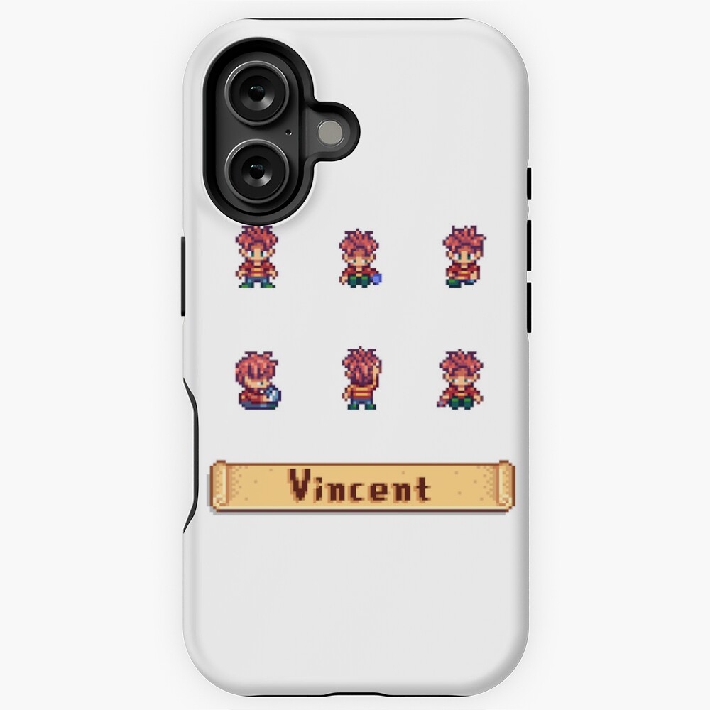 "Stardew Valley Sprites - Vincent" Sticker for Sale by kathdvd | Redbubble