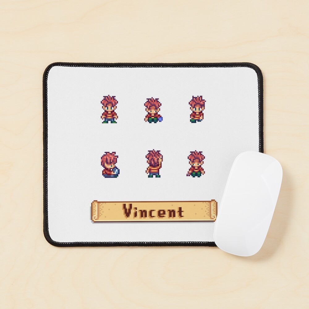 "Stardew Valley Sprites - Vincent" Sticker for Sale by kathdvd | Redbubble