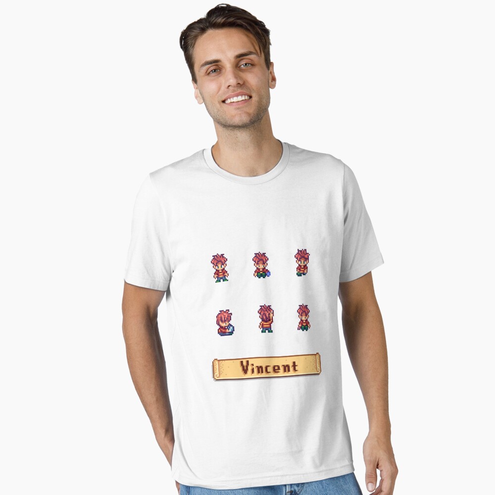 "Stardew Valley Sprites - Vincent" Sticker for Sale by kathdvd | Redbubble