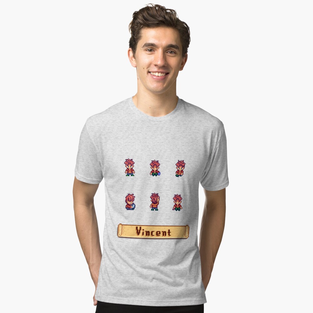 "Stardew Valley Sprites - Vincent" Sticker for Sale by kathdvd | Redbubble