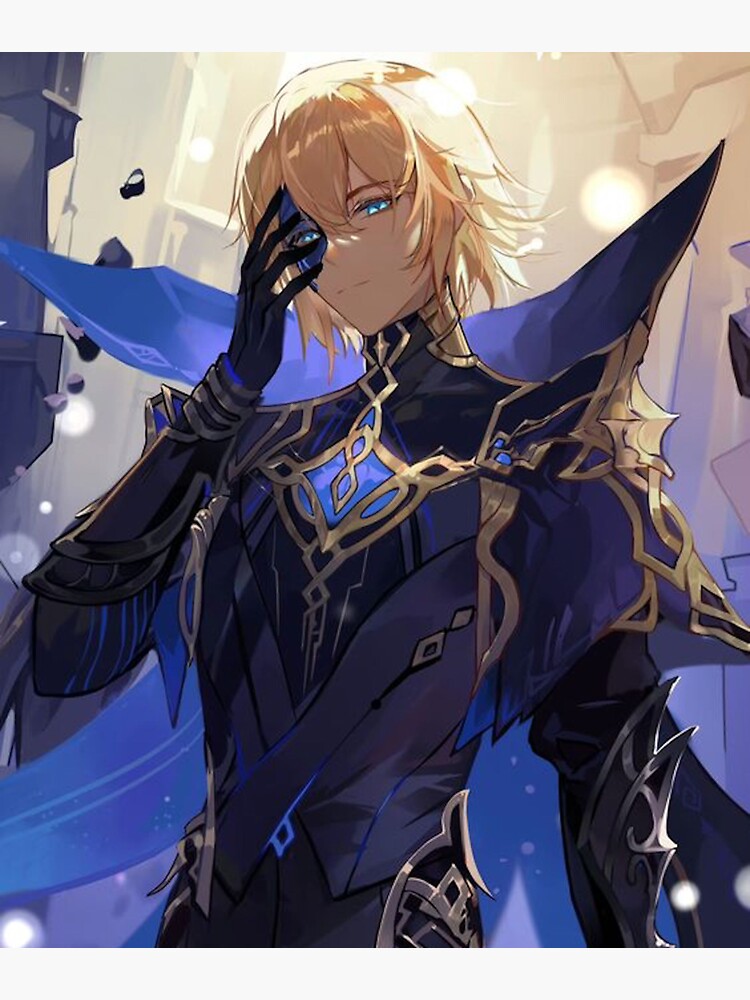 "Dainsleif Genshin Impact knight captain" Sticker for Sale by ElliFeels ...