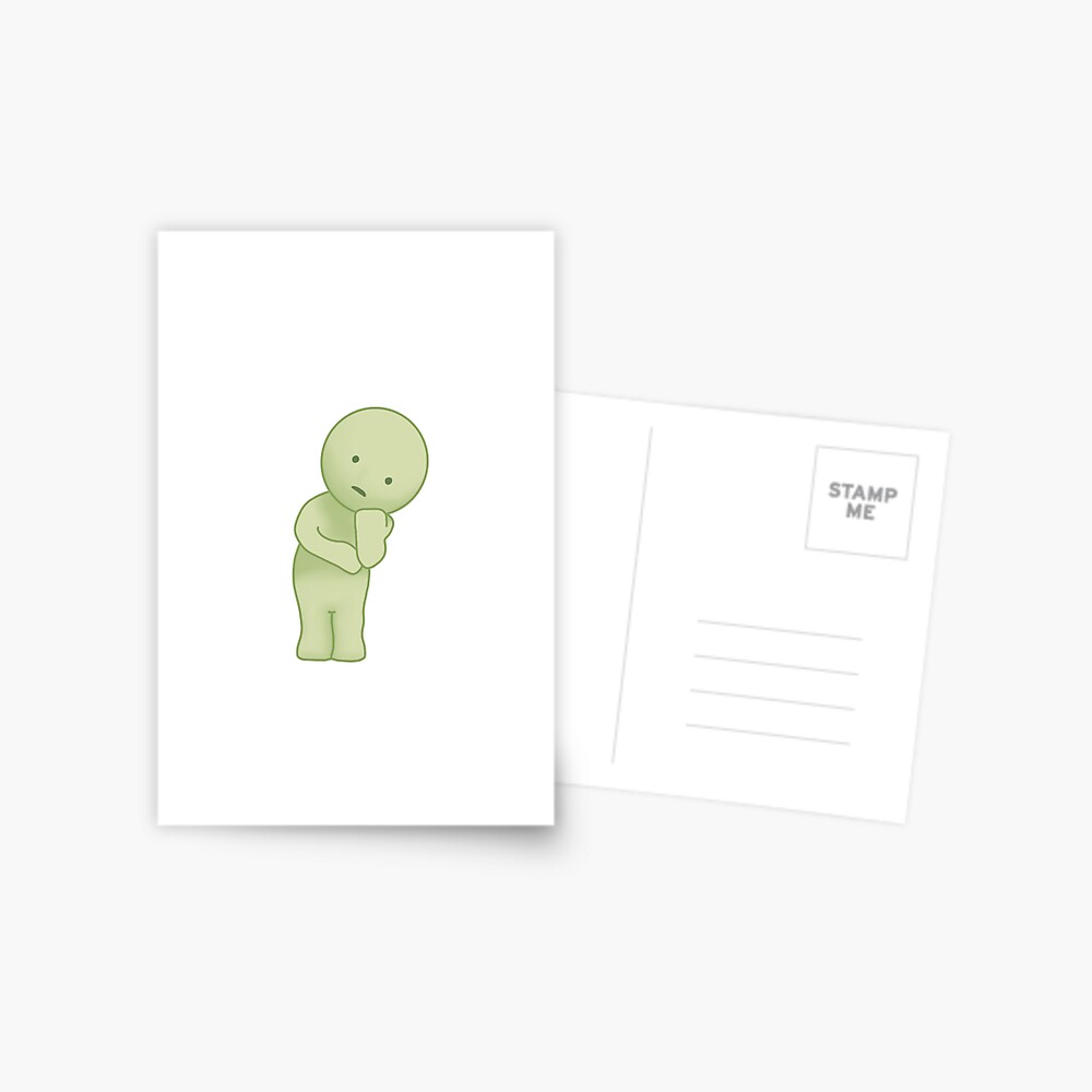 "thinking smiski" Sticker for Sale by Elliott Bryan | Redbubble