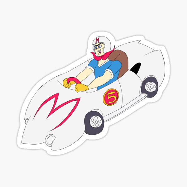 "Speed Racer" Sticker for Sale by Quistlor | Redbubble
