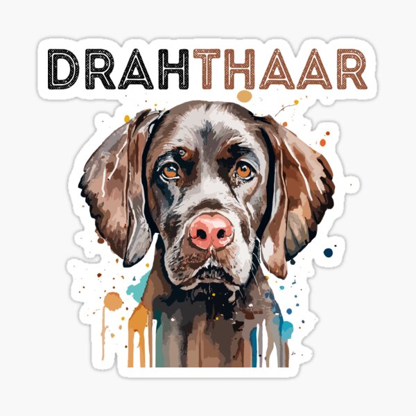 "drahthaar" Sticker for Sale by QUOTABLE STICKERS | Redbubble