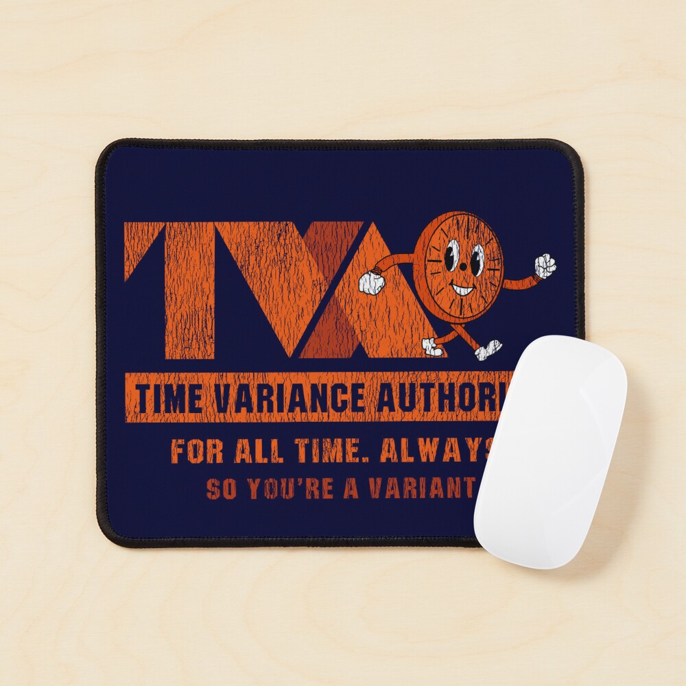 "TVA Time Variance Authority Worn" Poster for Sale by alhern67 | Redbubble