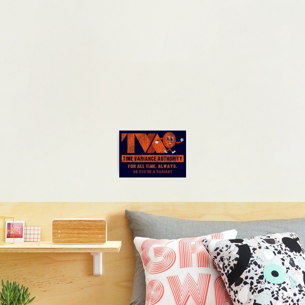 "TVA Time Variance Authority Worn" Poster for Sale by alhern67 | Redbubble