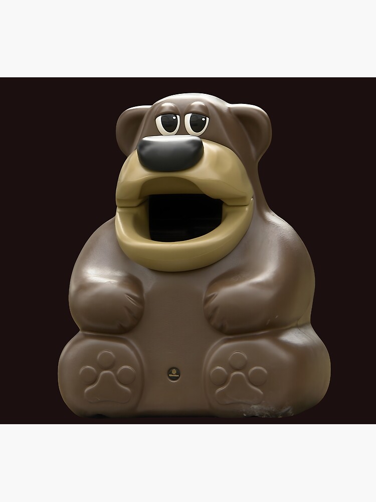 "Freddy Fazbear Trash Can" Poster for Sale by John Jones | Redbubble