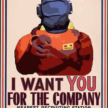 "Lethal Company I Want You For The Company" Essential T-Shirt for Sale ...