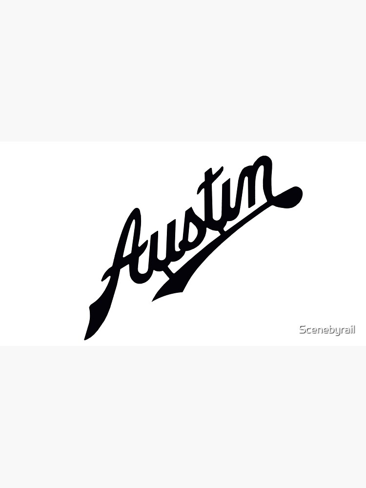 "Vintage Austin car logo" Cap for Sale by Scenebyrail | Redbubble