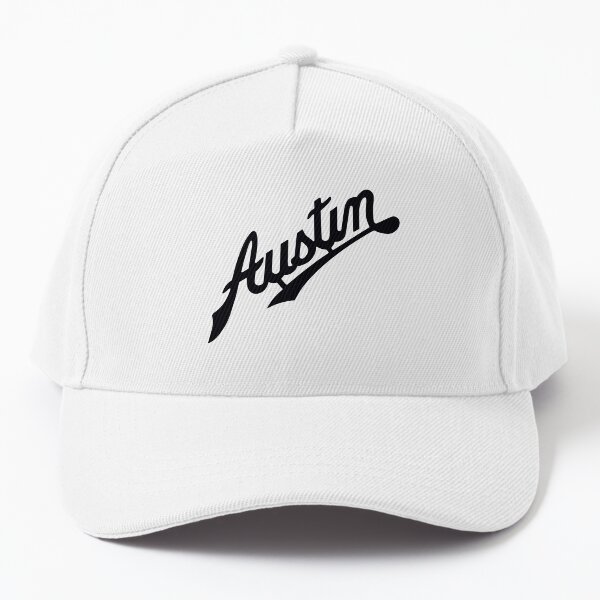 "Vintage Austin car logo" Cap for Sale by Scenebyrail | Redbubble