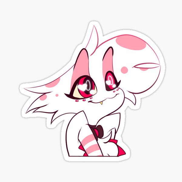 "Cute Angel Dust" Sticker for Sale by Quorplix-art | Redbubble