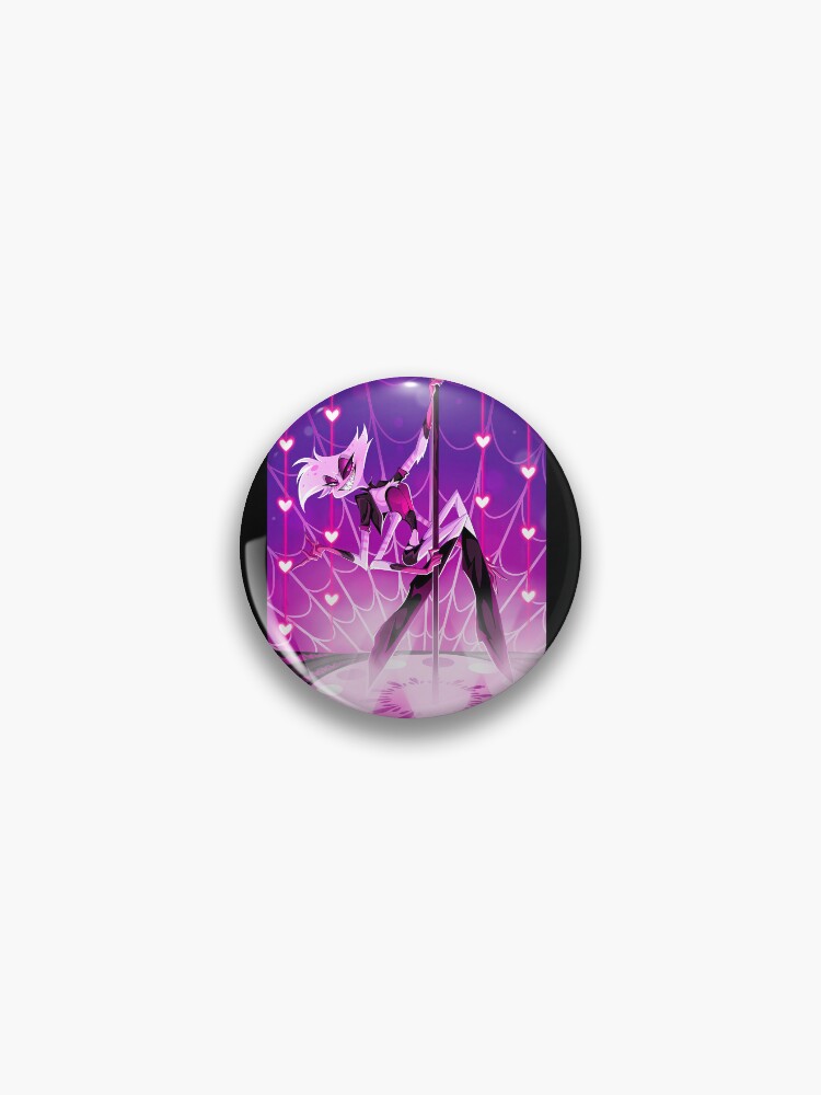"hazbin hotel angel dust" Pin for Sale by Quorplix-art | Redbubble