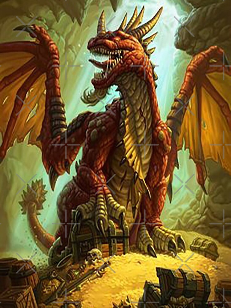 "Cool Dragon Protecting Treasure chest" iPhone Case for Sale by leen12 ...