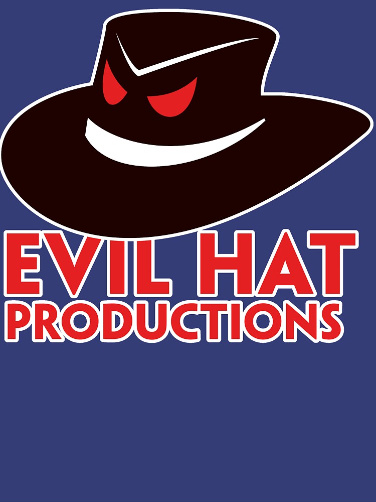"Evil Hat Productions Logo" T-shirt for Sale by EvilHat | Redbubble ...