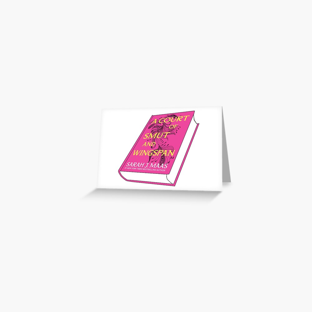 "acotar a court of smut and wingspan pink bookish" Sticker for Sale by ...