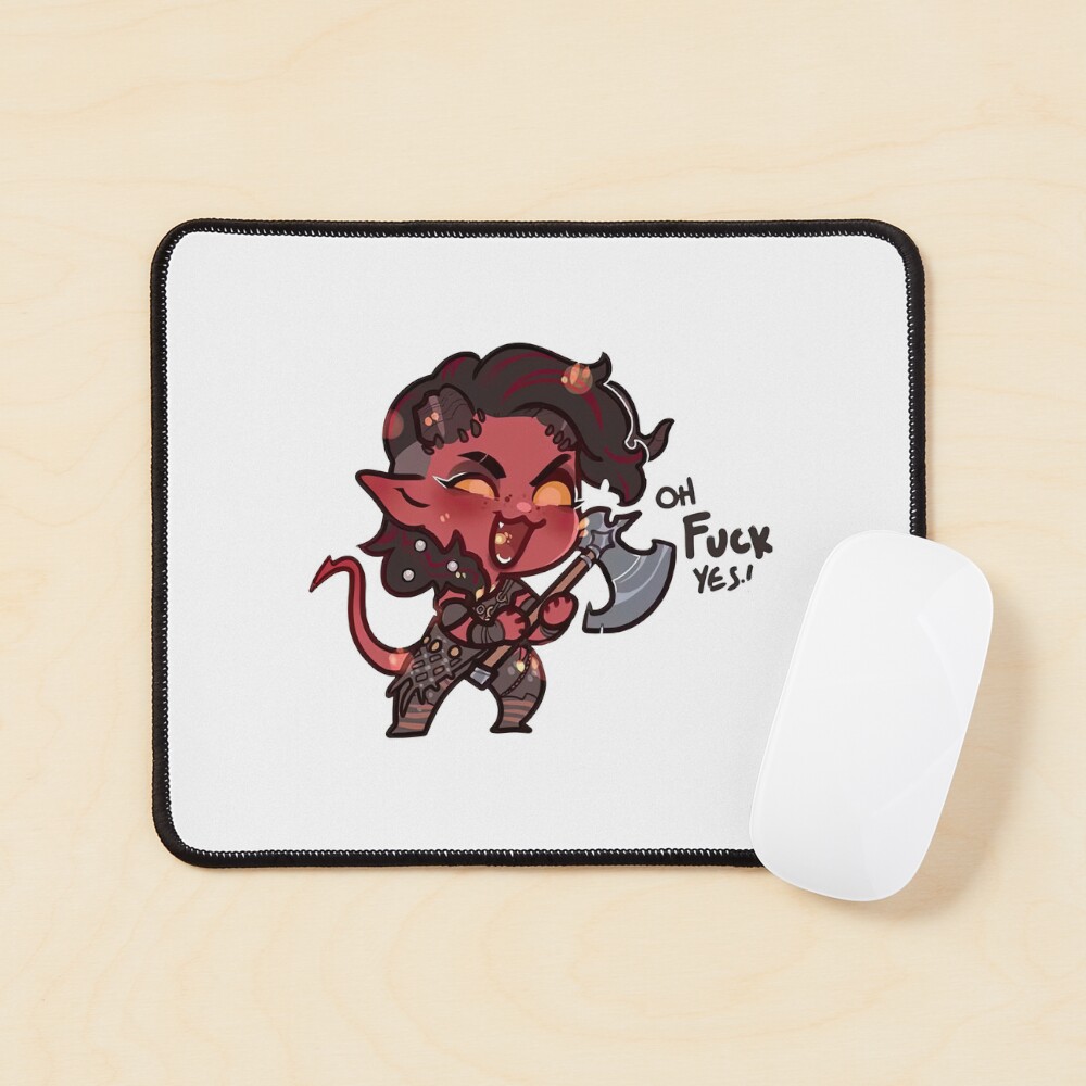 "Karlach Baldurs Gate" Sticker for Sale by lamaxjannine | Redbubble