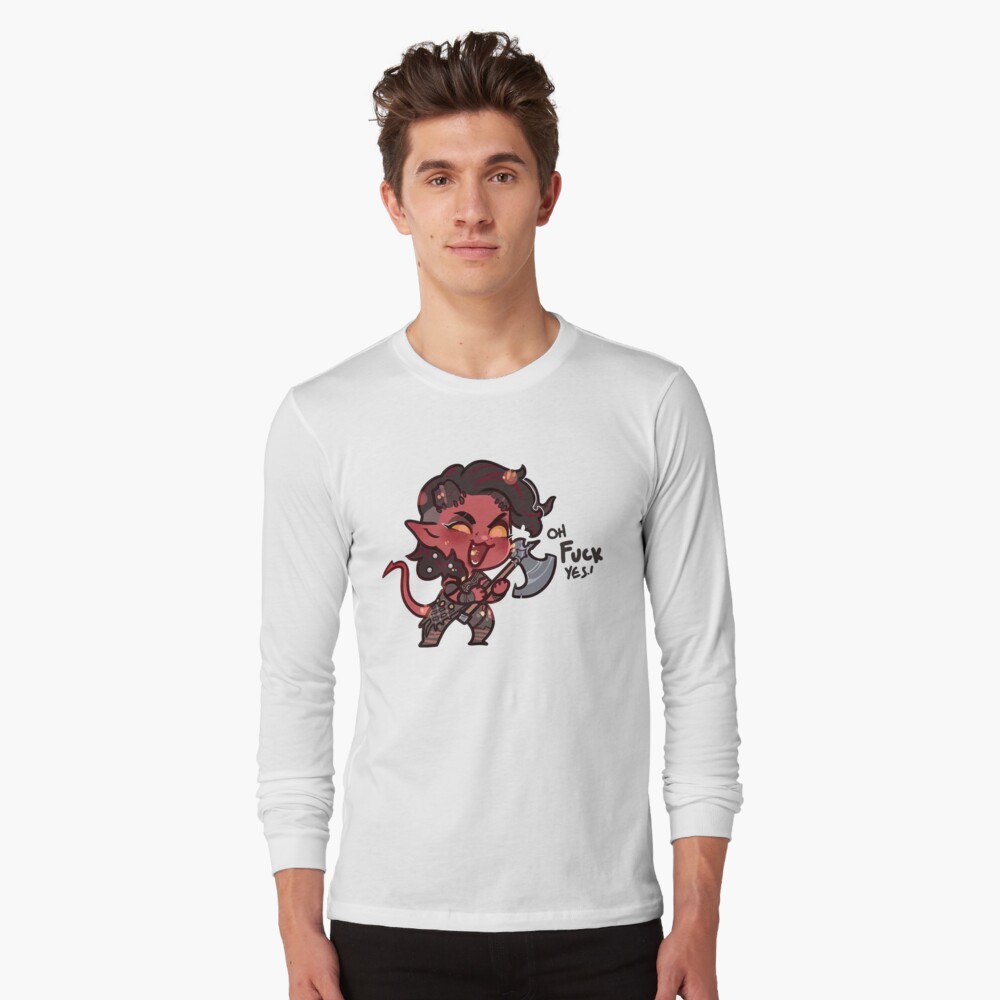 "Karlach Baldurs Gate" Sticker for Sale by lamaxjannine | Redbubble