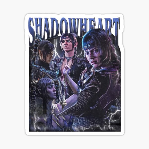"Shadowheart Baldurs Gate 3 Vintage" Sticker for Sale by lamaxjannine ...