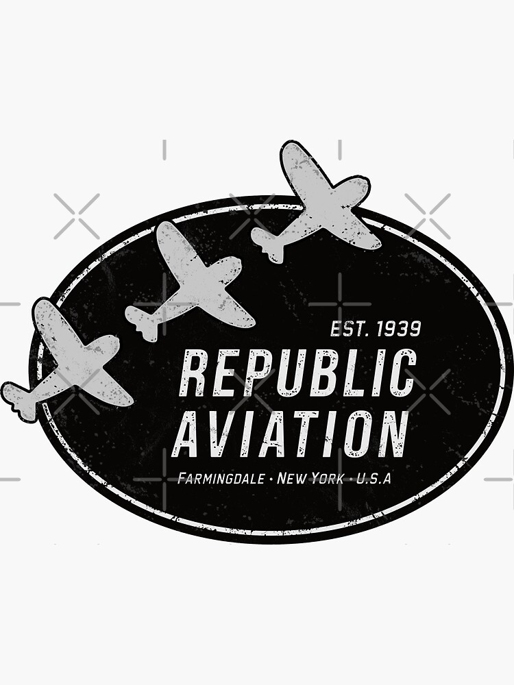 Republic Aviation Logo The Sky's The Limit For The Battle Creek
