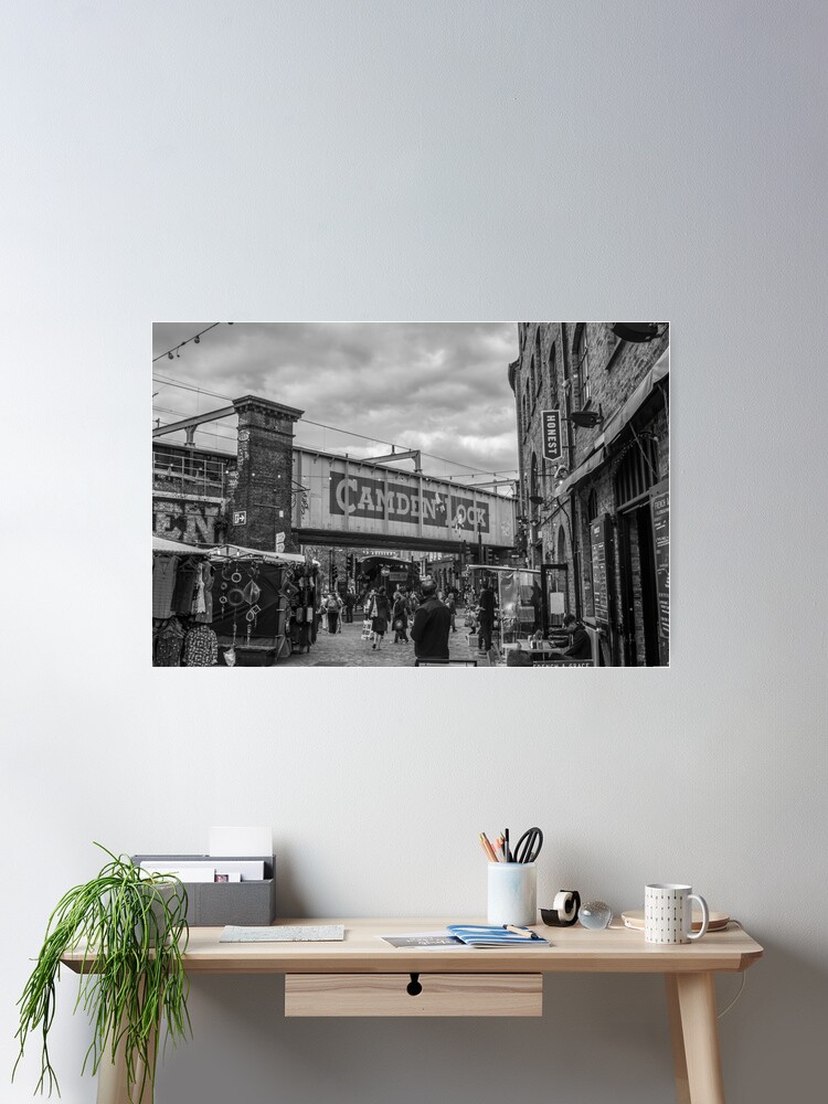 "Camden Town" Poster for Sale by bennyhawes | Redbubble