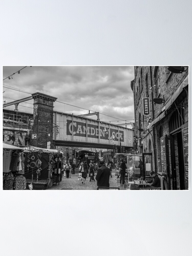 "Camden Town" Poster for Sale by bennyhawes | Redbubble