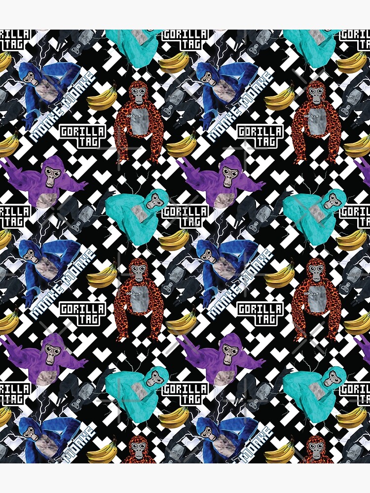 "Gorilla Tag VR Gamer Merch Pixel Monke" Backpack for Sale by ...