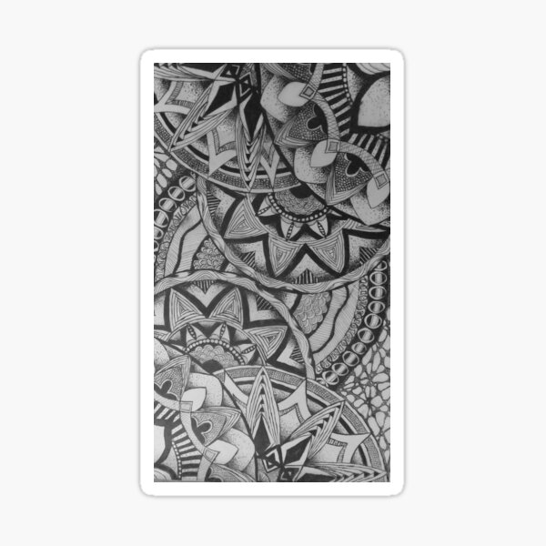 "Mandala" Sticker for Sale by thickman14 | Redbubble
