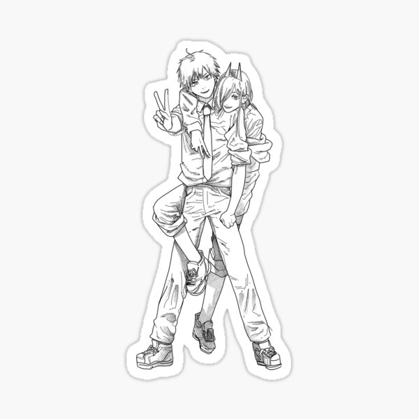 "Power couple - CSM" Sticker for Sale by Bratwurst ! | Redbubble
