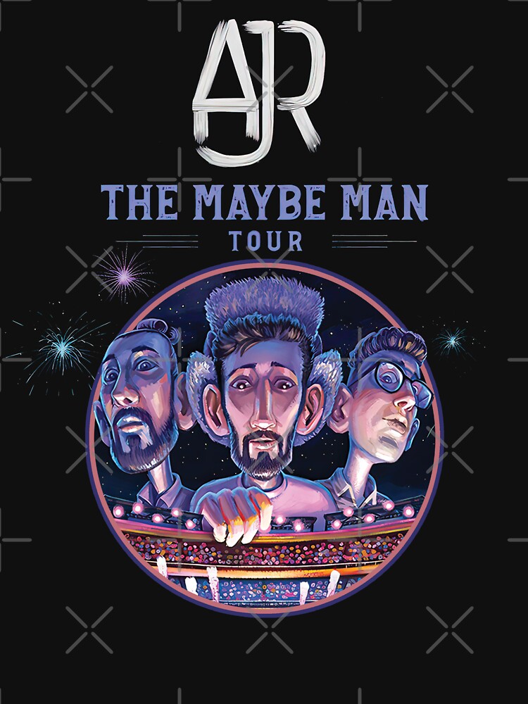 "AJR The Maybe Man Tour 2024 Tour Band Fan Concert" Essential T-Shirt ...