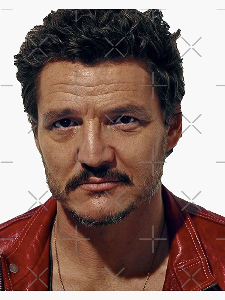 "Pedro Pascal" Sticker by TheLucasStory | Redbubble