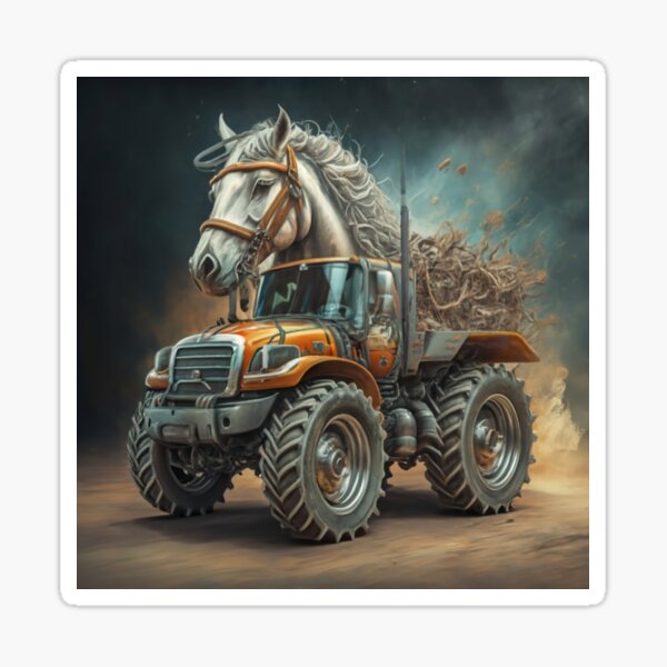 "workhorse" Sticker for Sale by Deniz-products | Redbubble