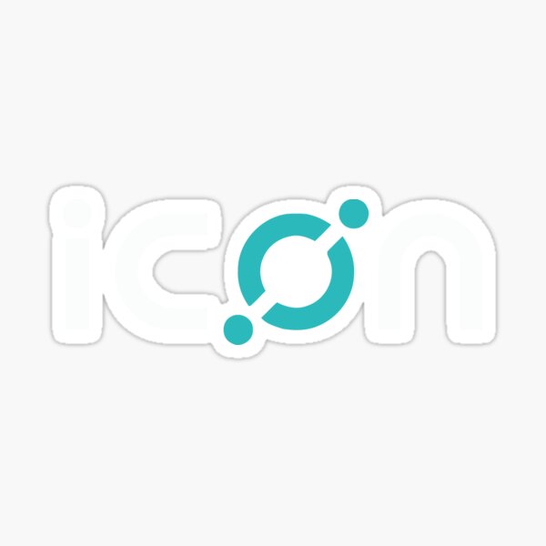"Icon ICX Cryptocurrency Logo" Sticker by teenugs | Redbubble