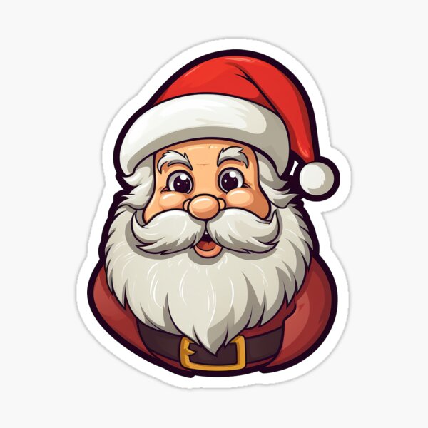 "Santa Claus Santa Claus stickers" Sticker by DecalsAreLife | Redbubble