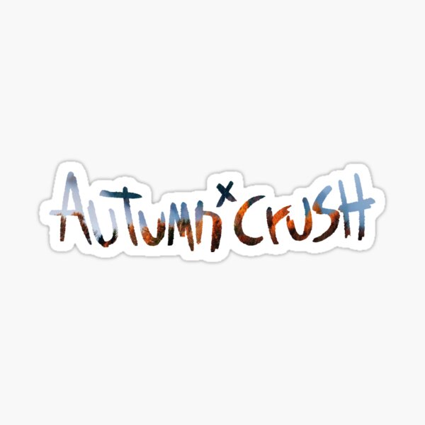 "Autumn Crush" Sticker for Sale by KaleidoCollie | Redbubble