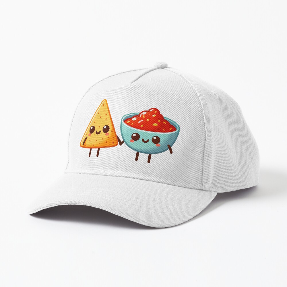 "Cute Salsa and Chips" Sticker by CoquerelleStore | Redbubble